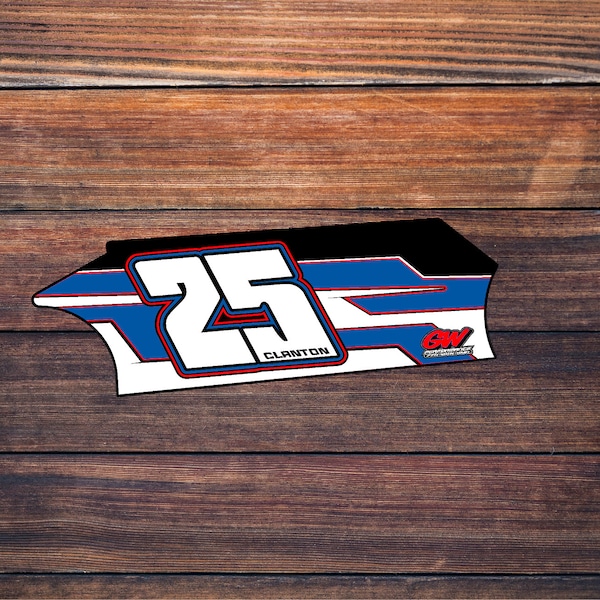 Dirt Late Model Decals - Etsy