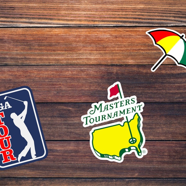 Custom Masters Golf Sticker - Etsy