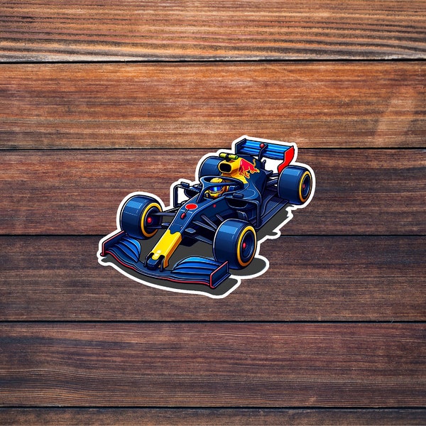F1 Red Bull Stickers - Etsy