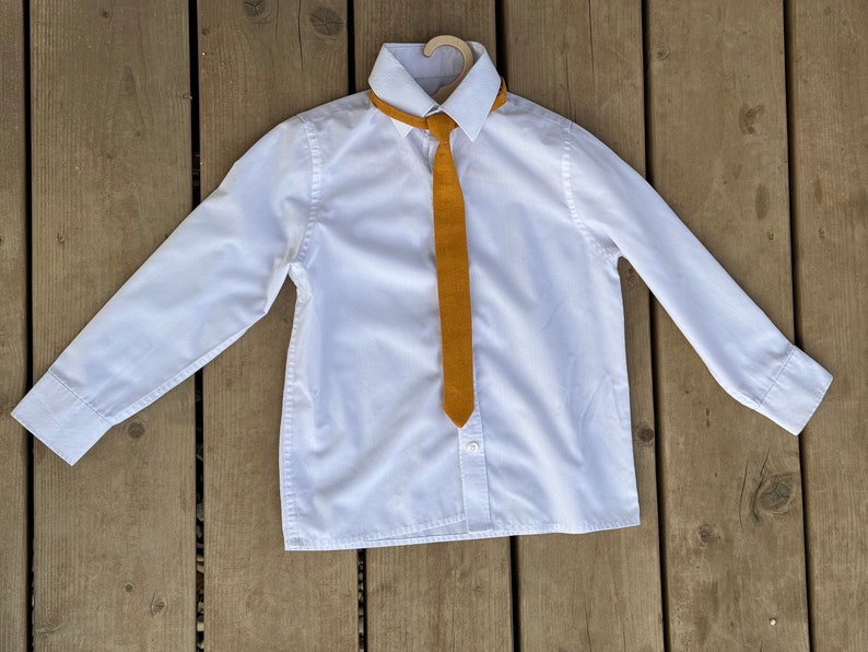 Page Boys' Mustard Linen Suit, Set of 3 for Wedding, Baptism ...