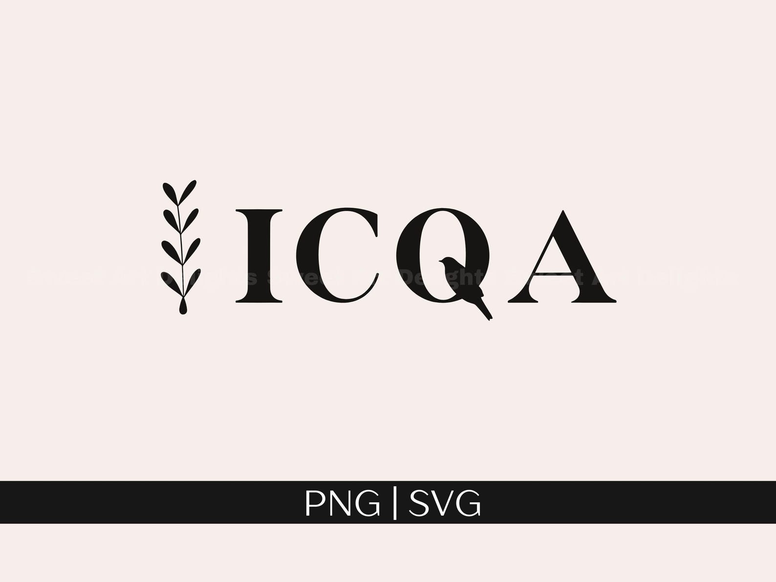 ICQA Digital Design Png Svg, Inventory Control Quality Assurance Vector ...