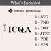 ICQA Digital Design Png Svg, Inventory Control Quality Assurance Vector ...