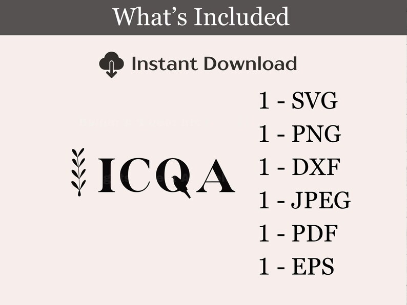 ICQA Digital Design Png Svg, Inventory Control Quality Assurance Vector ...