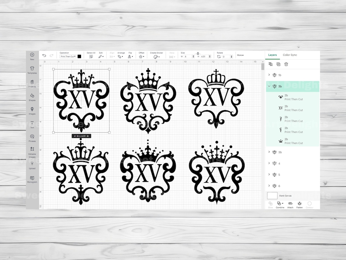 Mis Quince XV SVG Bundle | Quinceañera Crown Digital File | Birthday ...