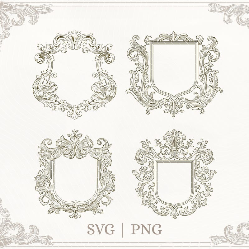 Badge Scroll - Etsy