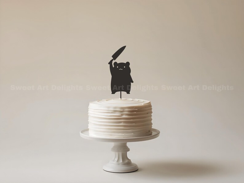 Kawaii Chef Hamster SVG Cake Topper / Descarga digital / Decoración de ...