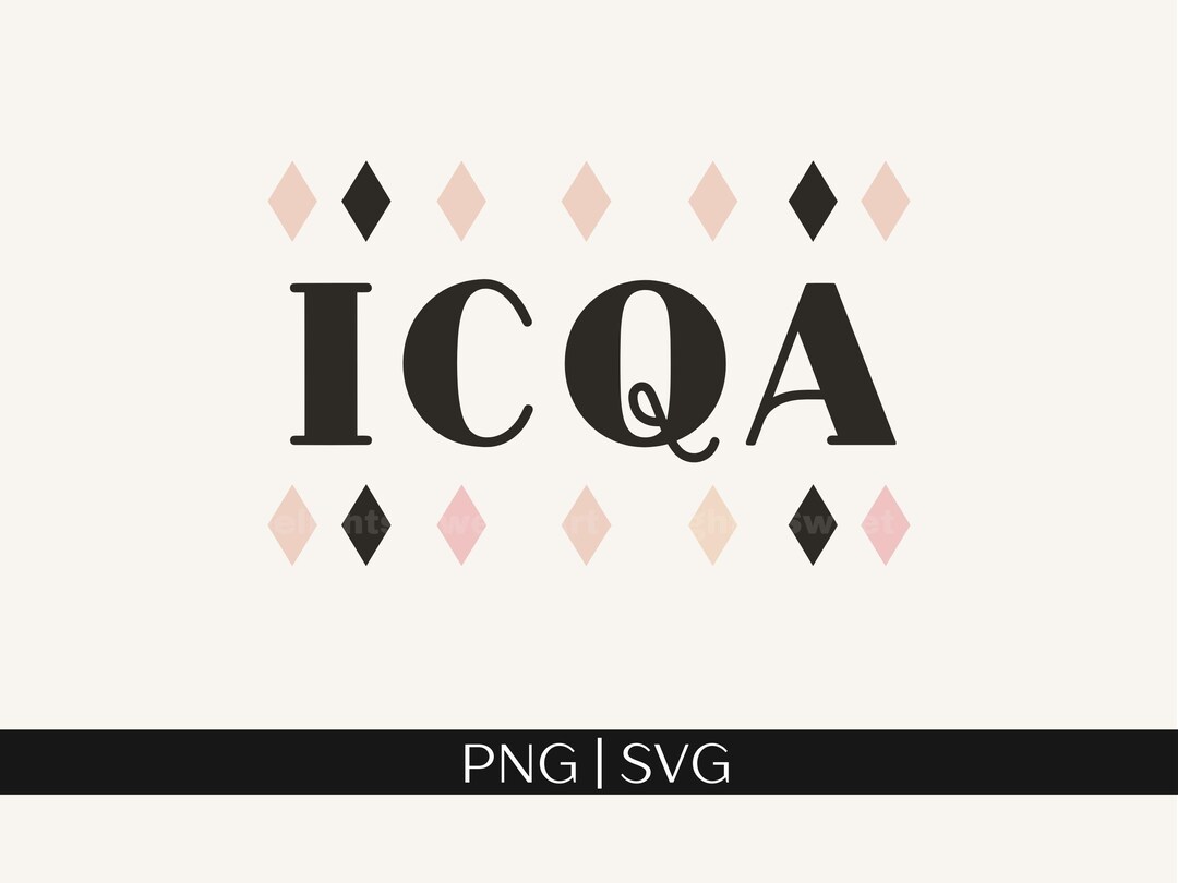 ICQA Inventory Control Quality Assurance SVG PNG Digital Download ...