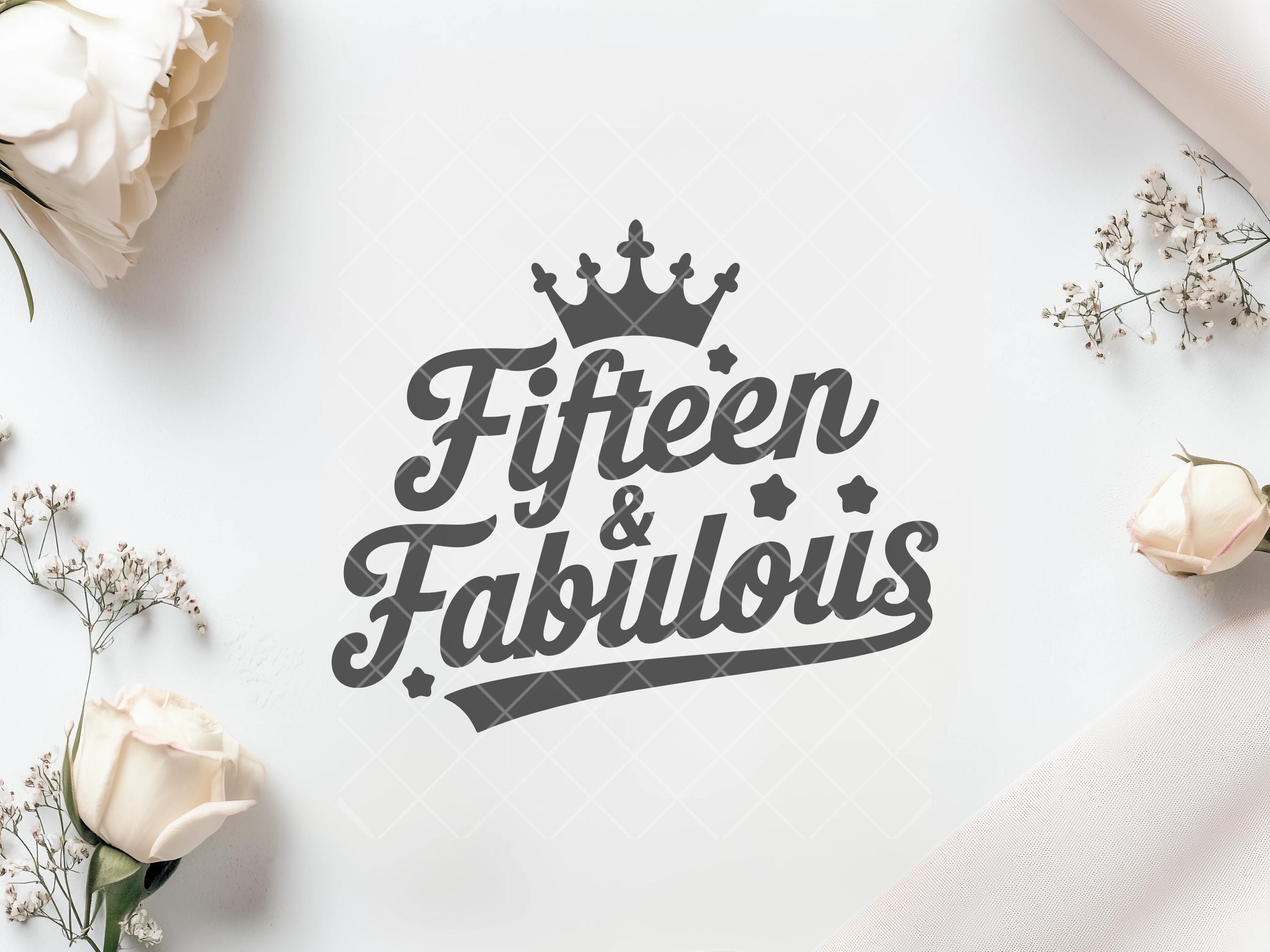 Quinceanera SVG Bundle: Mis 15, Sweet Fifteen Designs (digital Download ...