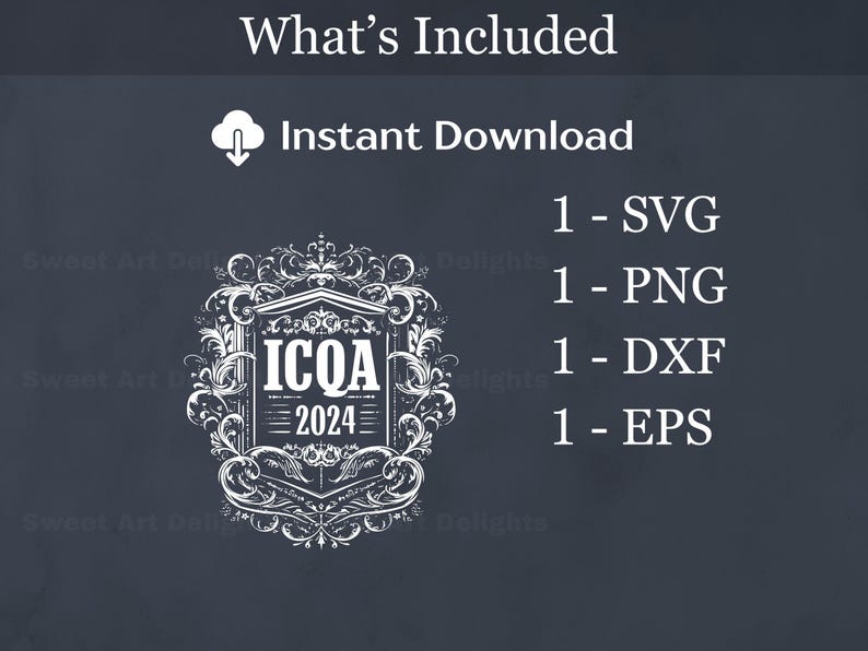 ICQA 2024 PNG SVG, Inventory Control Quality Assurance, Digital ...