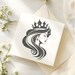 Princess Head SVG, Queen Silhouette Svg, Crown Woman Clipart, Queen SVG ...