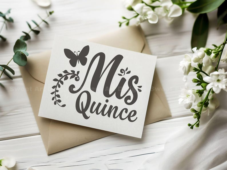 Mis Quince SVG, Sweet 15 SVG, Quinceañera Digital Download, Birthday ...