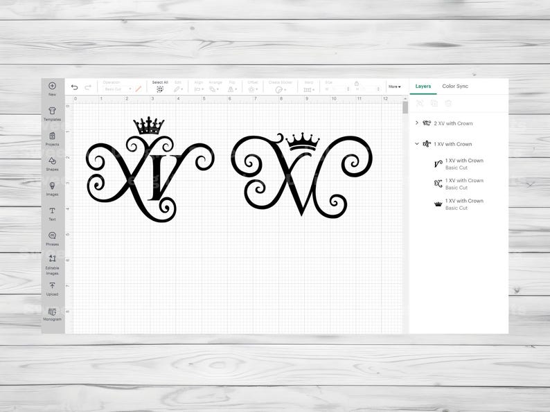 Mis Quince XV SVG Bundle | Crown Quinceañera Digital Clipart | Sweet 15 ...