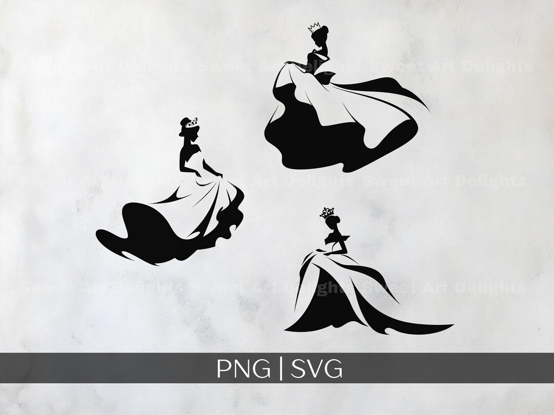 Paquete SVG de Quinceañera, Princesa SVG, Quinceañera Princesa Silueta ...