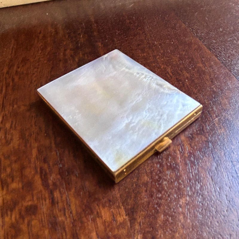 Mother of Pearl Compact - Etsy