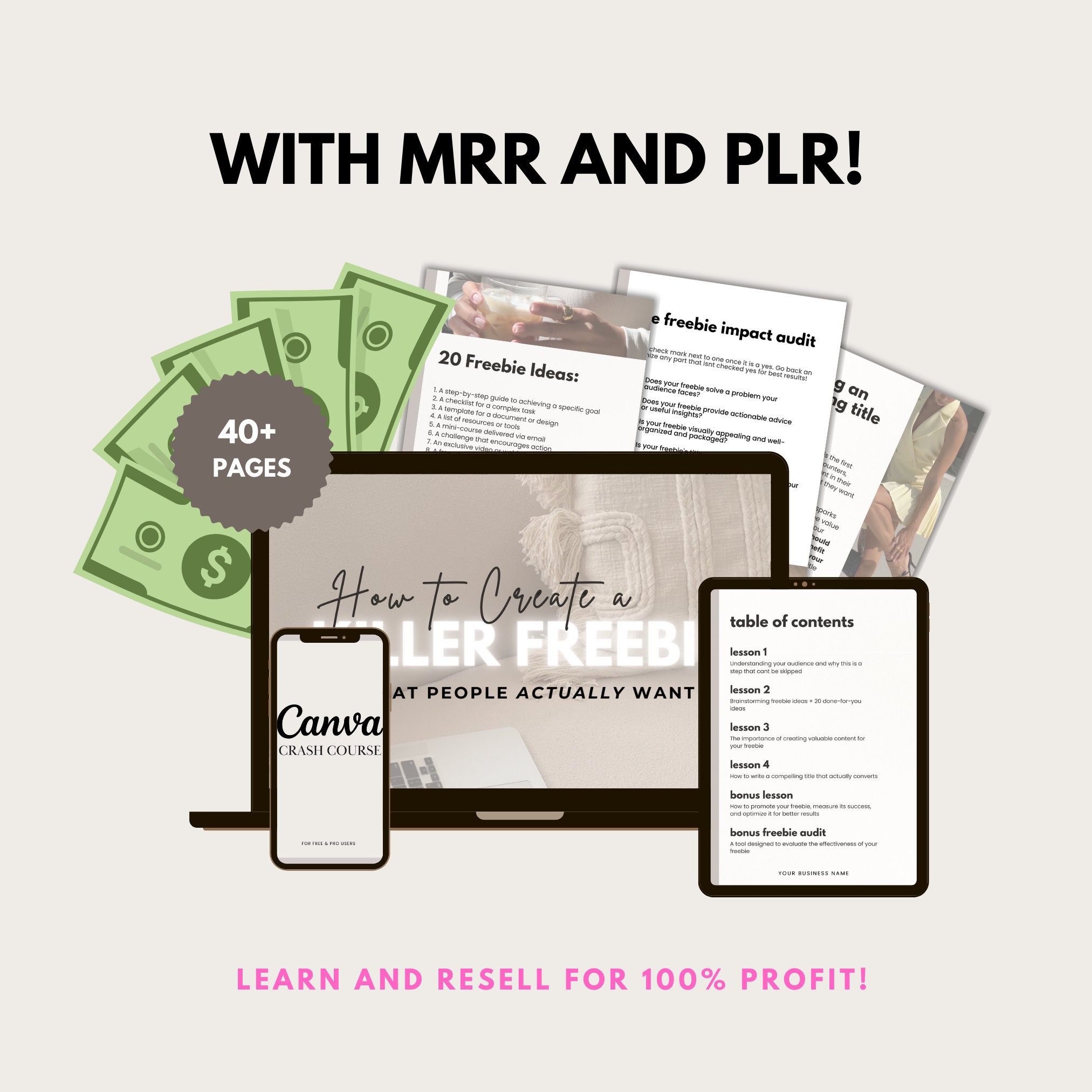 How to Create a Freebie Digital Guide Ebook With Master Resell Rights, Digital Marketing Done ...