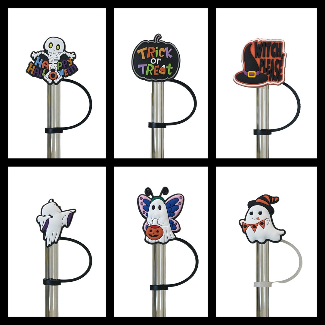 Halloween Straw Topper - Etsy