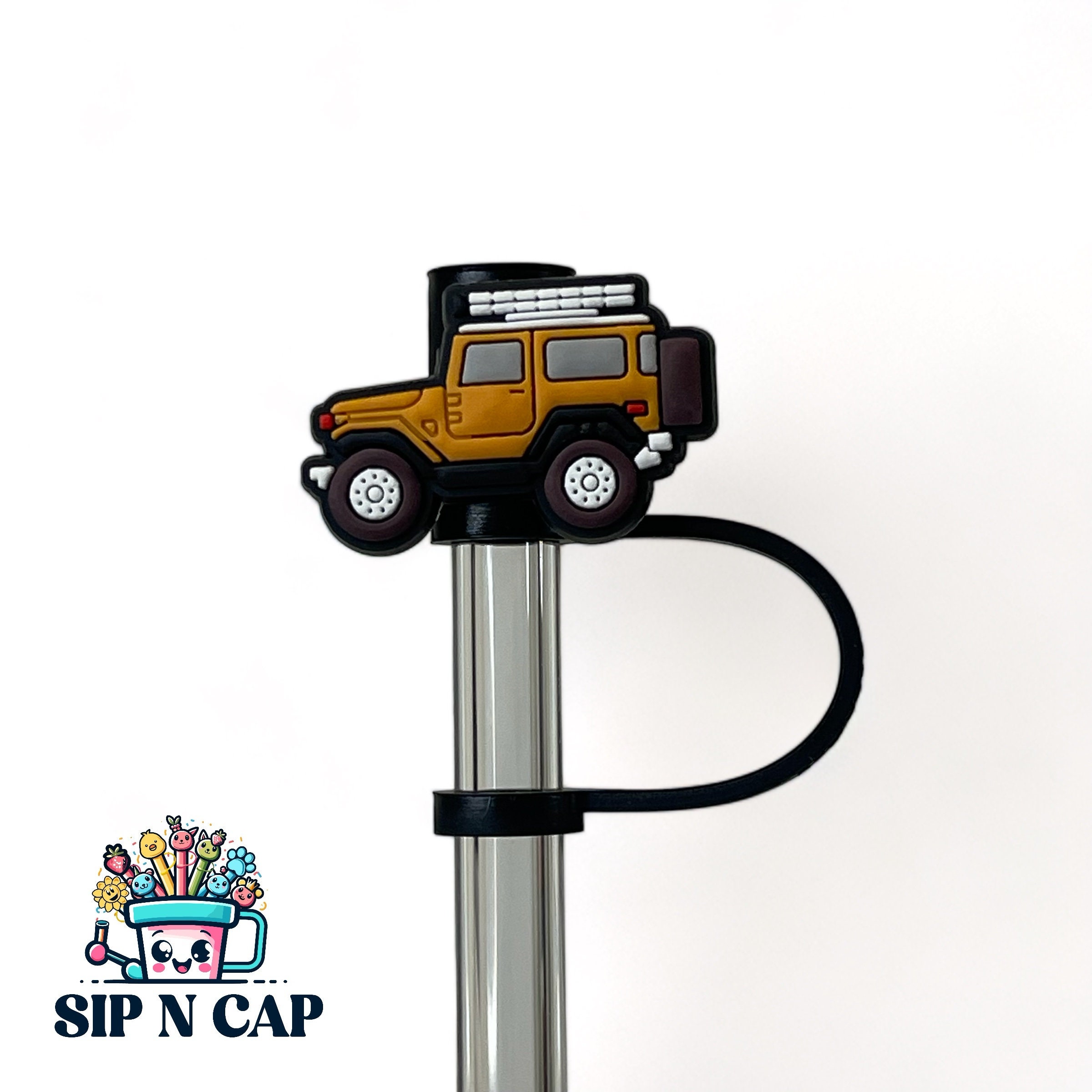Car Straw Topper - Etsy