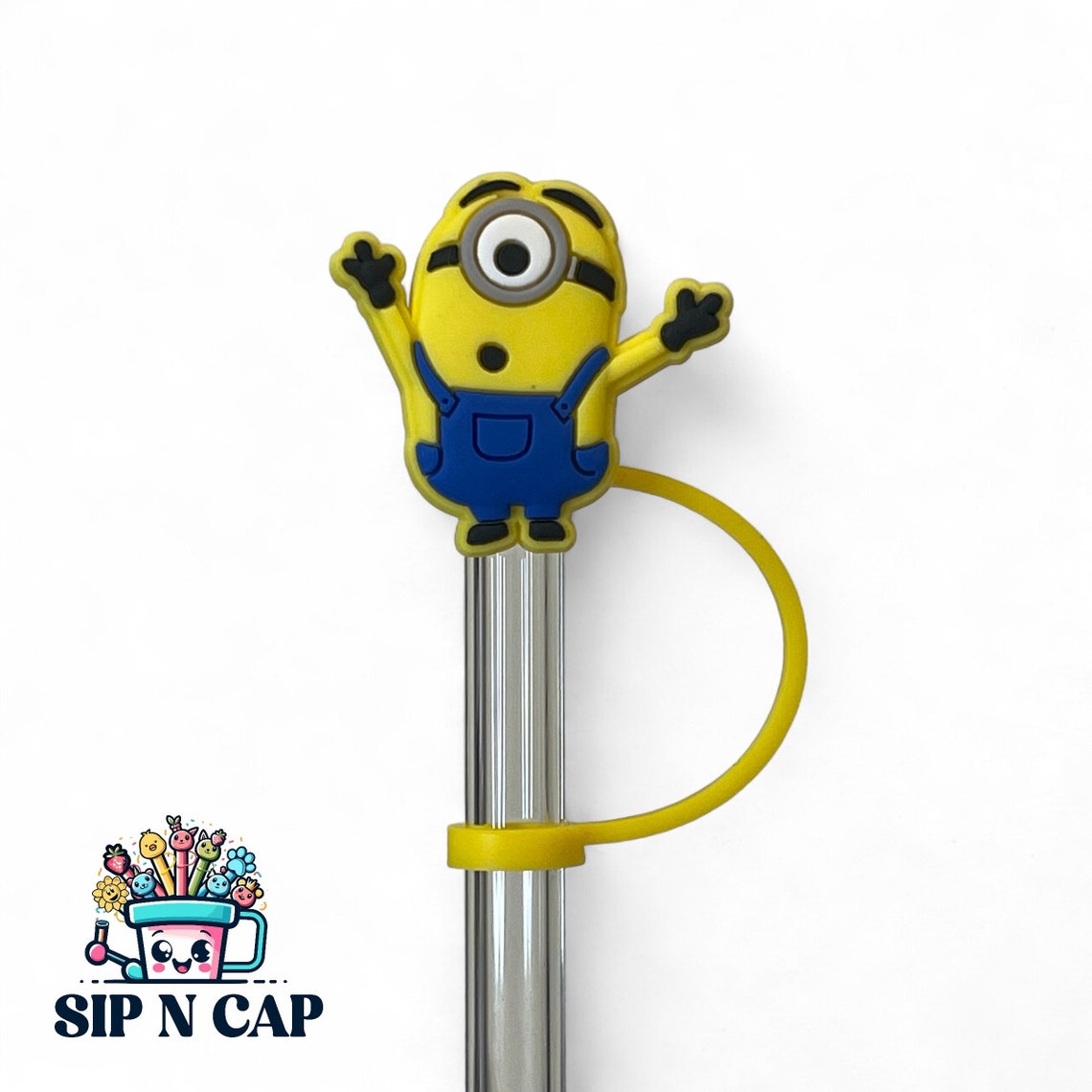 Minions Straw Topper - Etsy