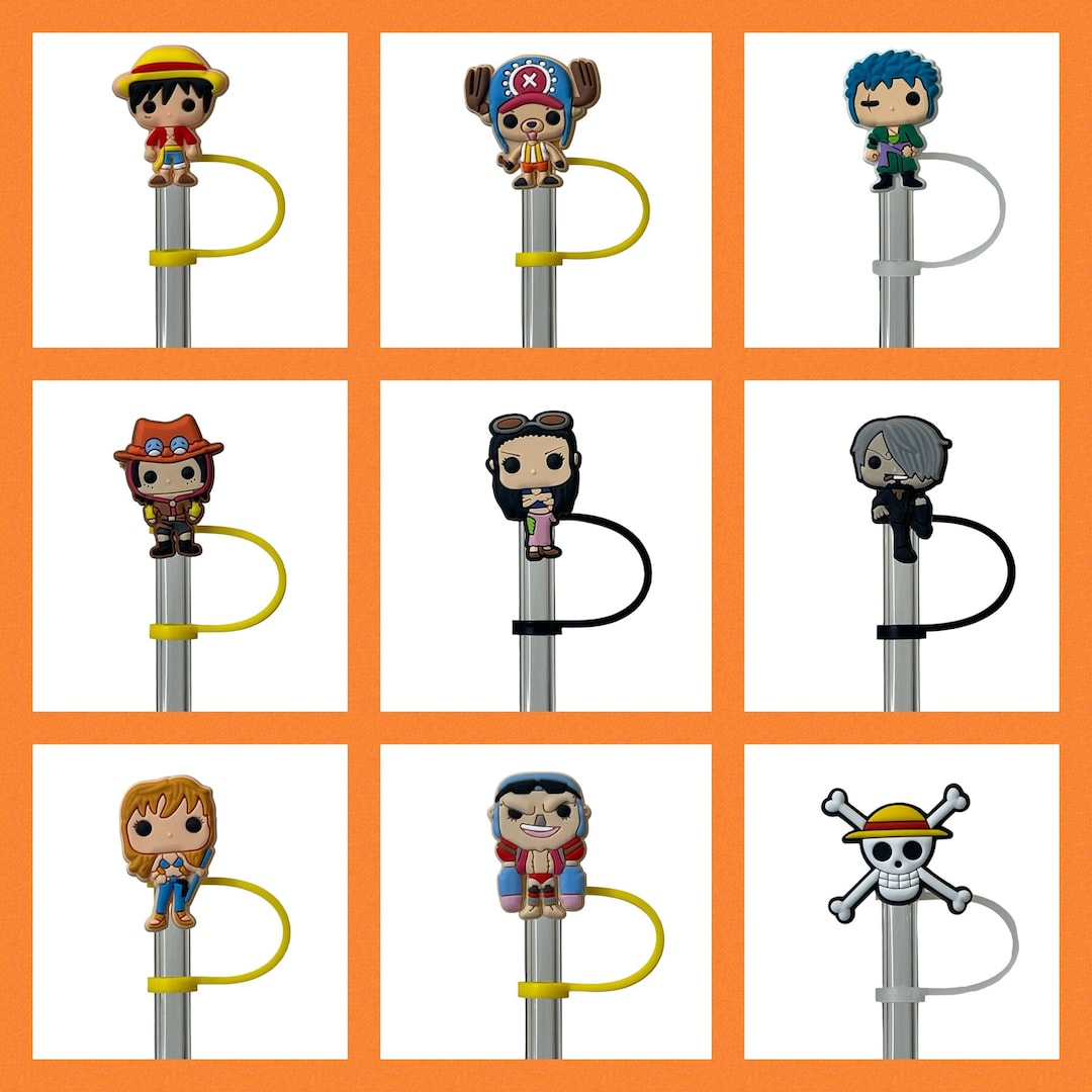 Pirate Anime Straw Topper - Etsy