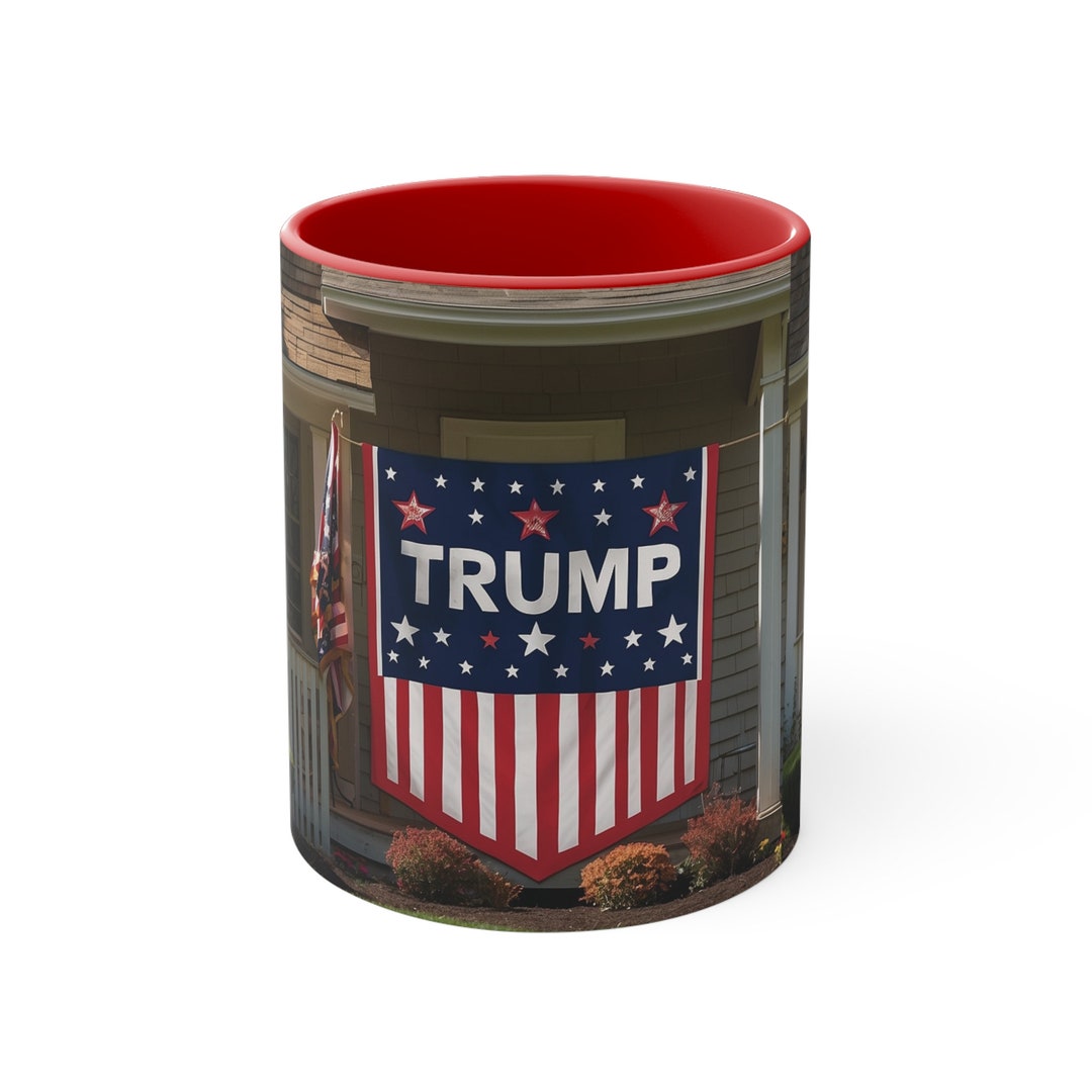 Trump 2024 GOP Republican Accent Coffee Mug - Etsy