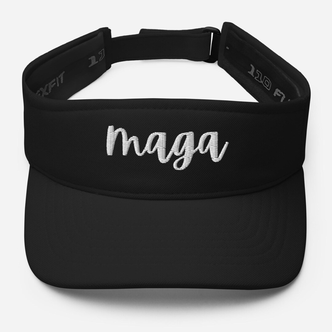 Cute Political Maga Visor for Women, Ladies Script Maga Hat 2024 ...