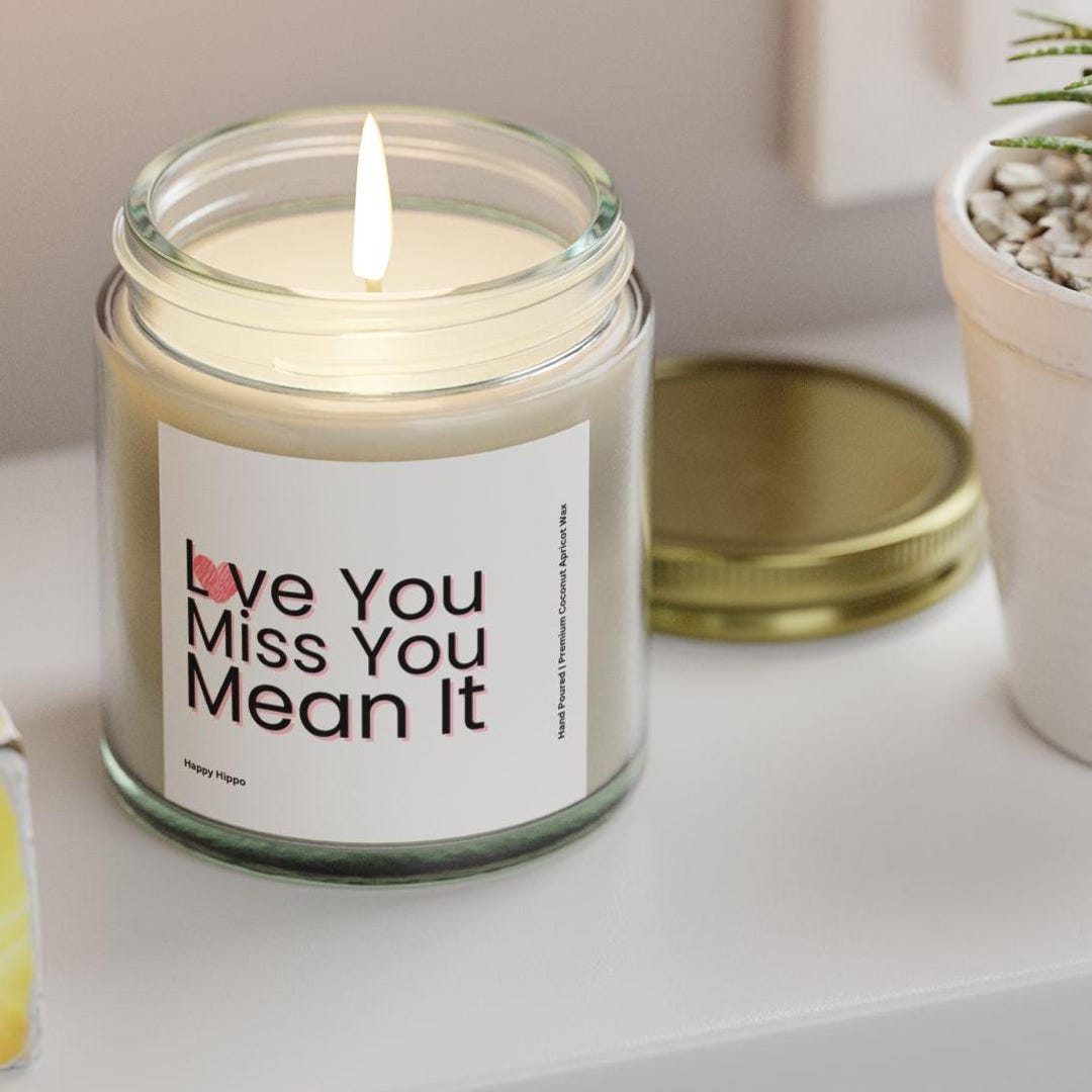 Missing You Candle Gift, Thinking of You Gift, Thinking of You Candle ...