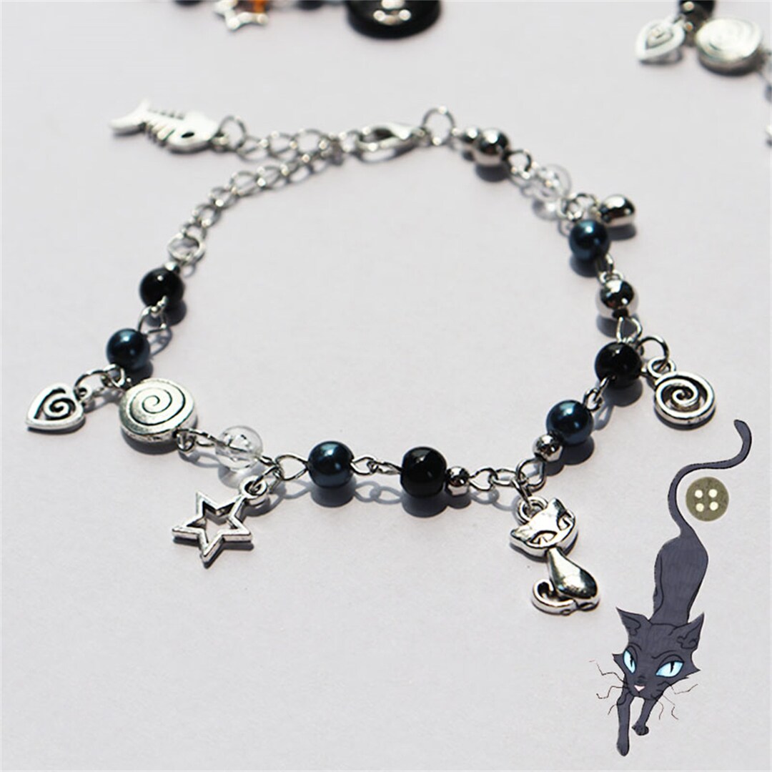 Coraline and Wybie Matching Matching Bracelets, Couple Bracelets ...