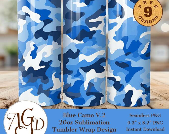 20oz Skinny Tumbler Sublimation Designs Air Force Digital Camo Flag for ...