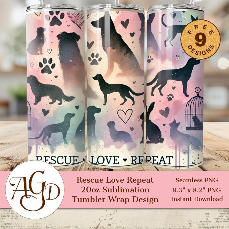 Adopt Dont Shop. Stencil - Etsy