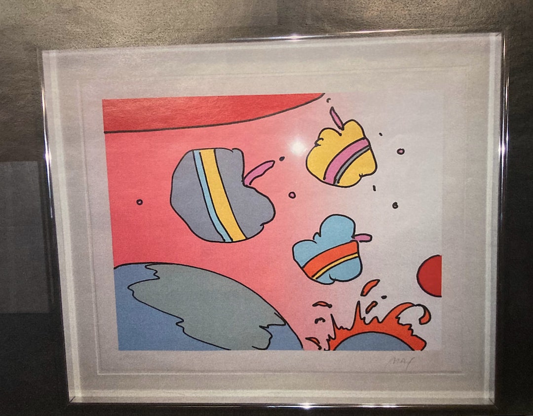 Peter Max – Space Rainbow - Etsy