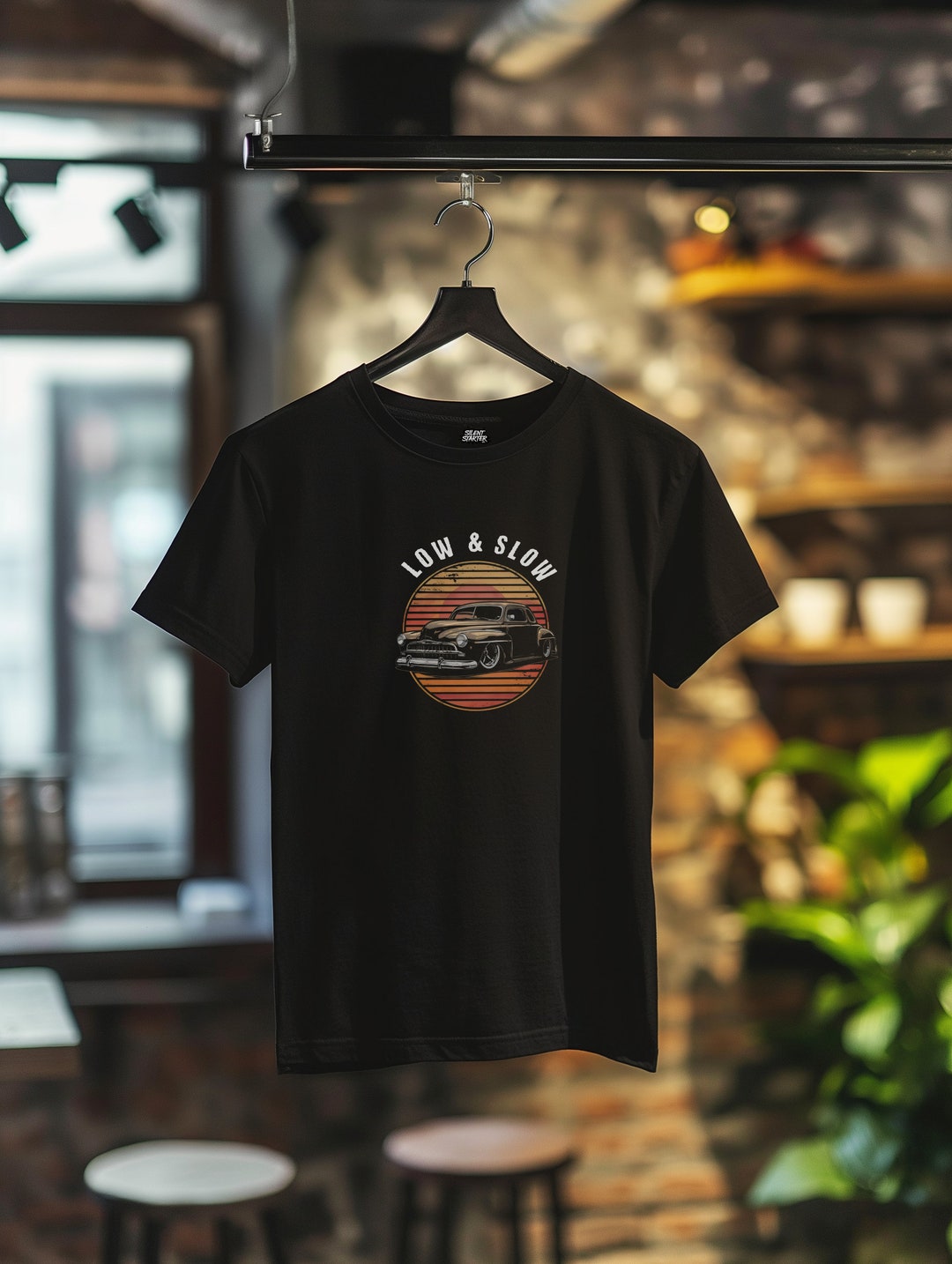 Low & Slow Lowrider T-shirt, Classic Car Gift for Father's Day, Retro ...