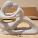 Modern Mother and Child Statue 3D Printed, Heartwarming Mom and Baby ...