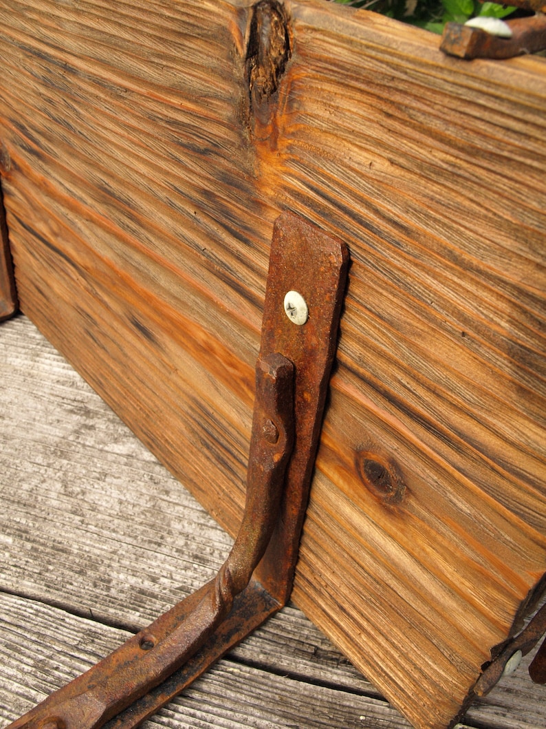Rusty Iron Shelf Blacksmith - Etsy