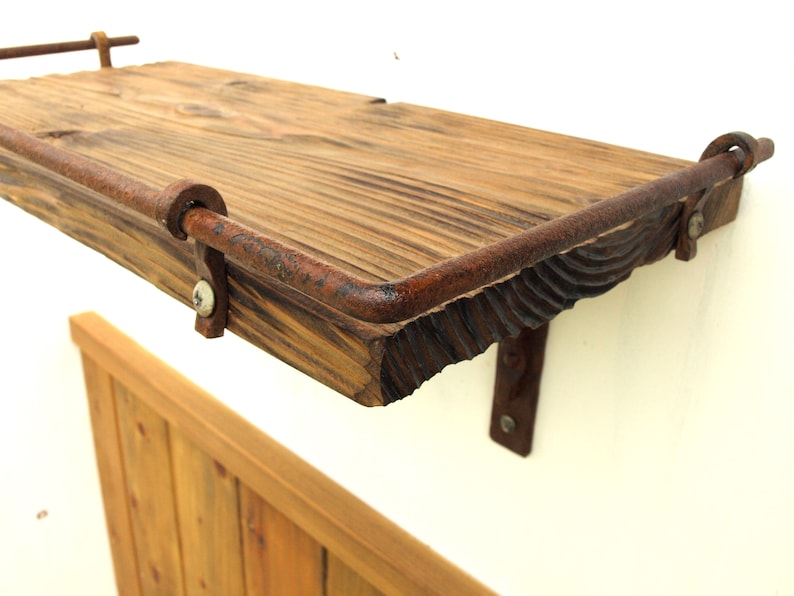 Rusty Iron Shelf Blacksmith - Etsy