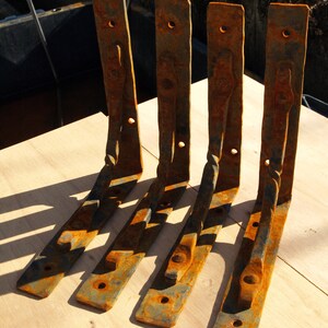 Rusty Iron Shelf Blacksmith - Etsy