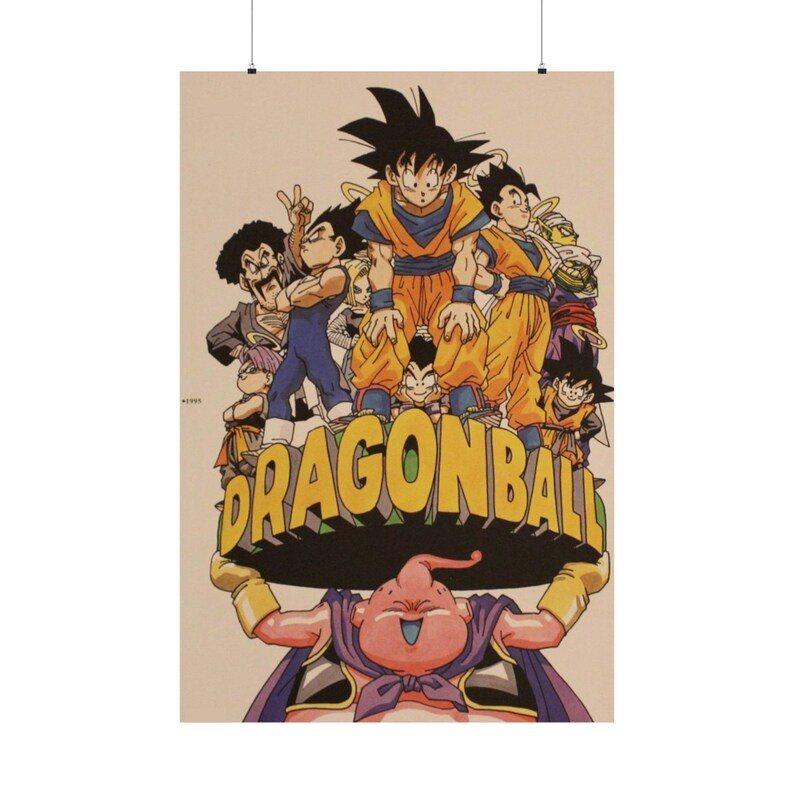 Vintage Anime Poster Design 1995 Anime Gift Idea Retro Anime - Etsy