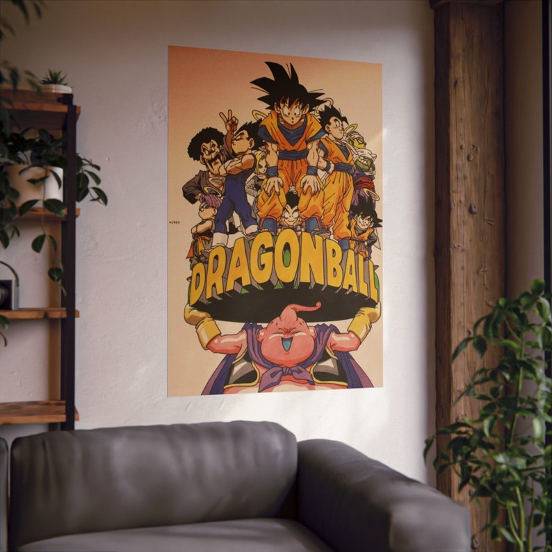 Vintage Anime Poster Design 1995 Anime Gift Idea Retro Anime - Etsy