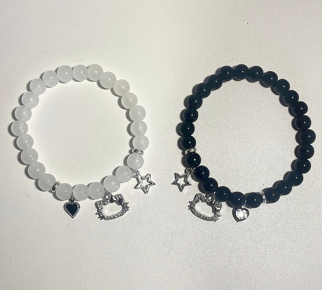 Hello Kitty Matching Bracelets Sanrio Bracelet Jewelry Couples ...
