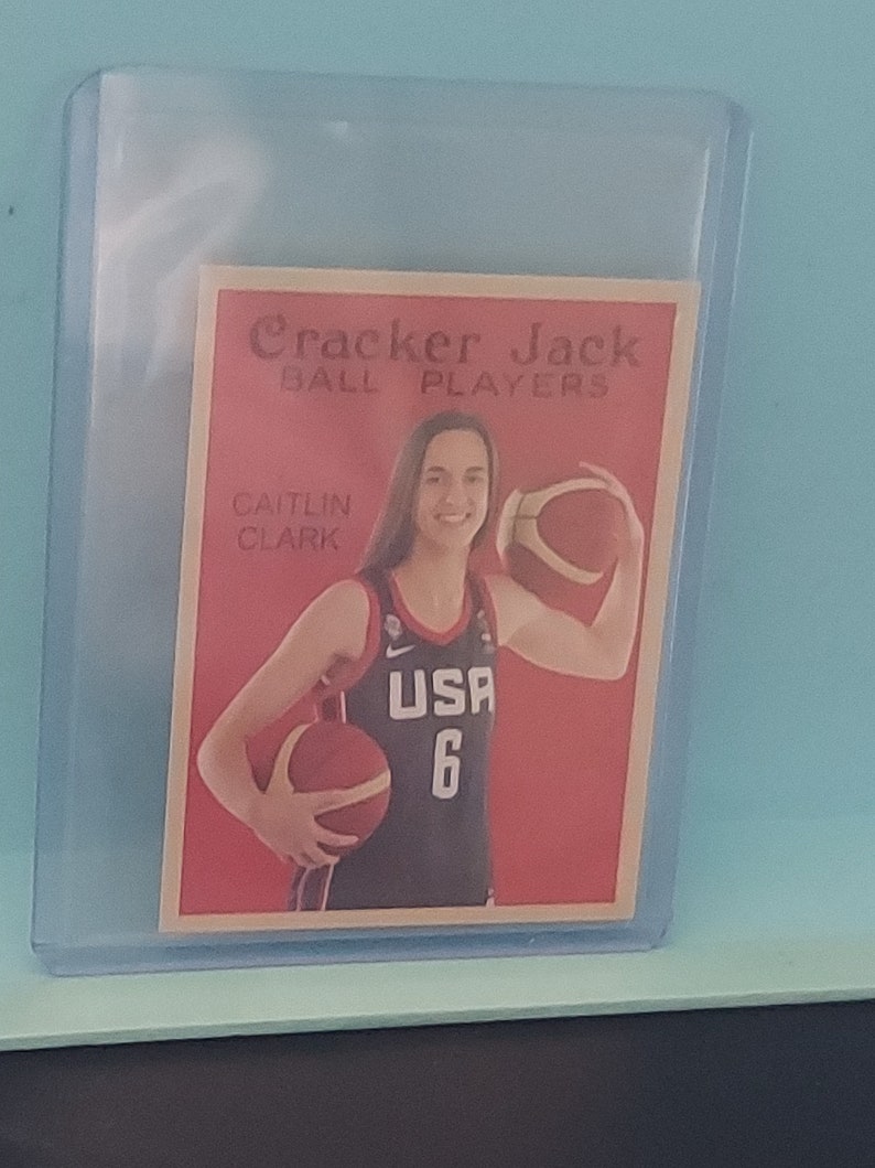 Caitlin Clark Cracker Jack Rookie Card - Etsy