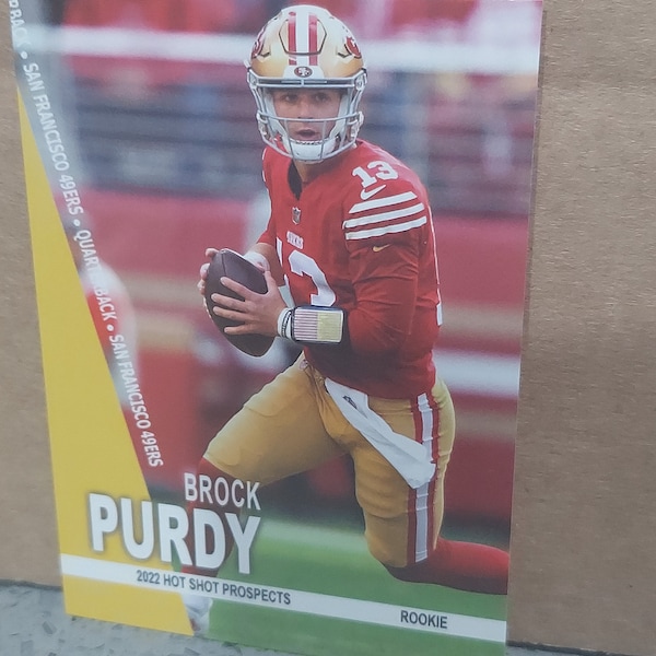 Brock Purdy Rookie Card - Etsy