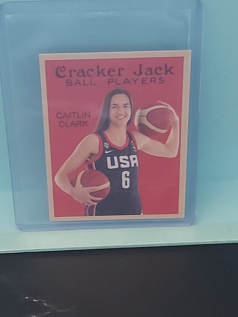 Caitlin Clark Cracker Jack Rookie Card - Etsy