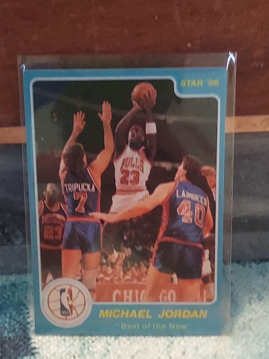 Michael Jordan Star '86 Card - Etsy