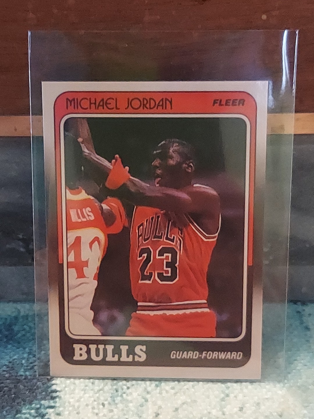 Michael Jordan Fleer Card - Etsy