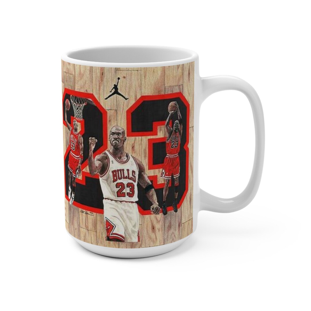 Michael Jordan Art Mug 15oz - Etsy