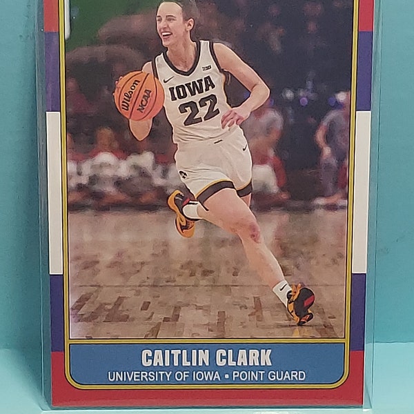 Caitlin Clark Rookie Card - Etsy