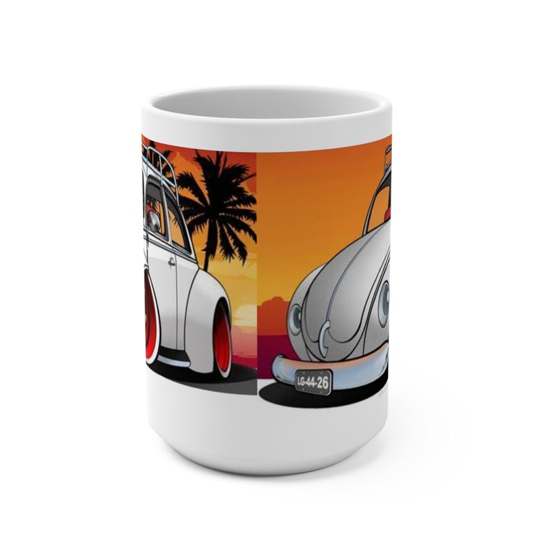 Volkswagen Beetle Art Mug 15oz - Etsy