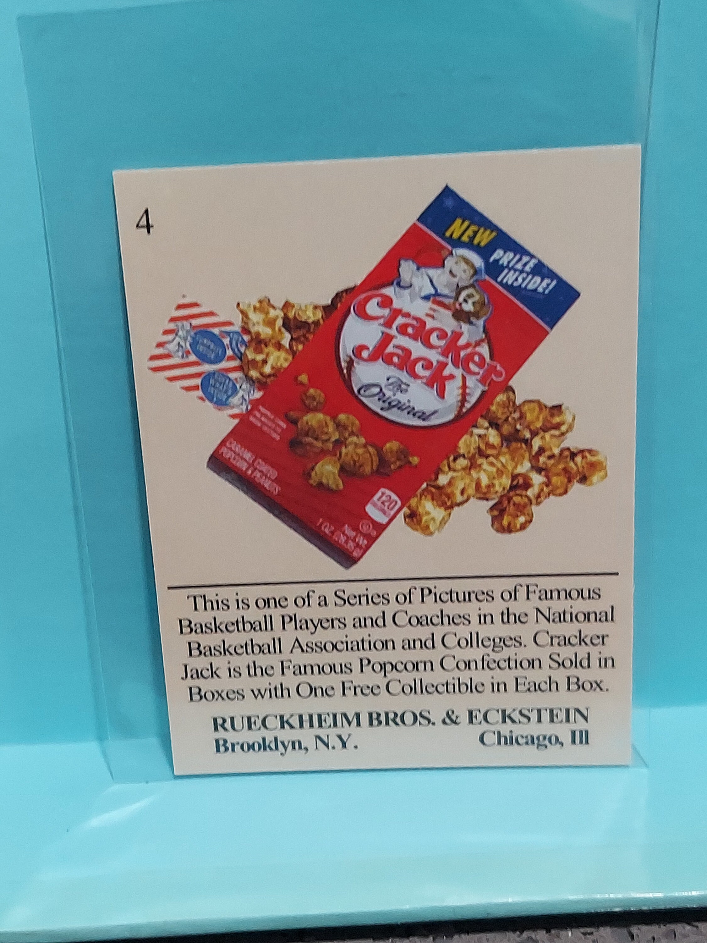 Larry Bird Cracker Jack Card - Etsy