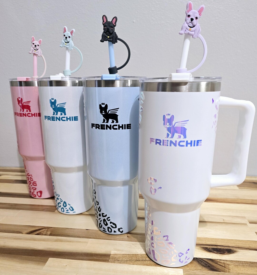 Frenchie Faux Stanley Cup 40oz - Etsy