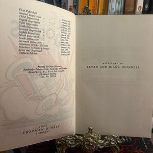 Vile Bodies by Evelyn Waugh, 1947 Uniform Edition, Chapman & Hall ...