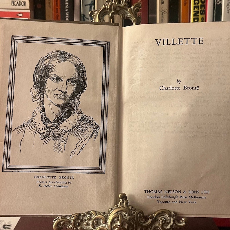 Villette by Charlotte Brontë - C.1933, Published by Thomas Nelson ...